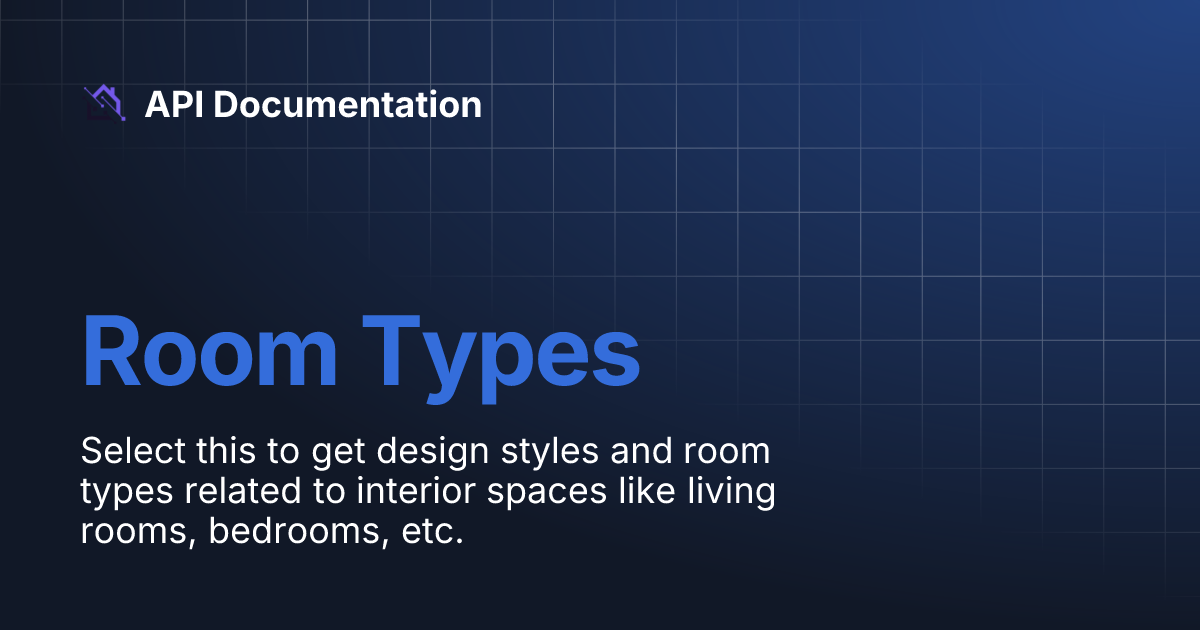 Room Types | API Documentation